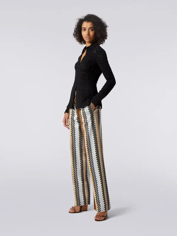 Missoni Mid-rise Wide-leg Trousers