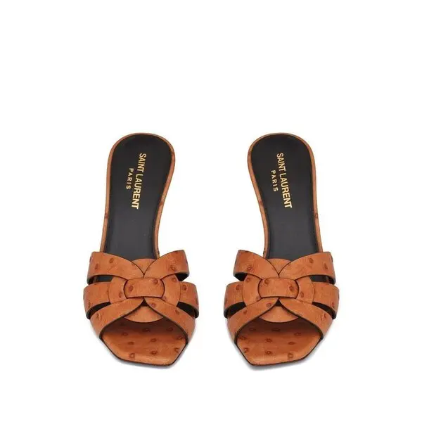 Saint Laurent Tribute Open-toe Mules