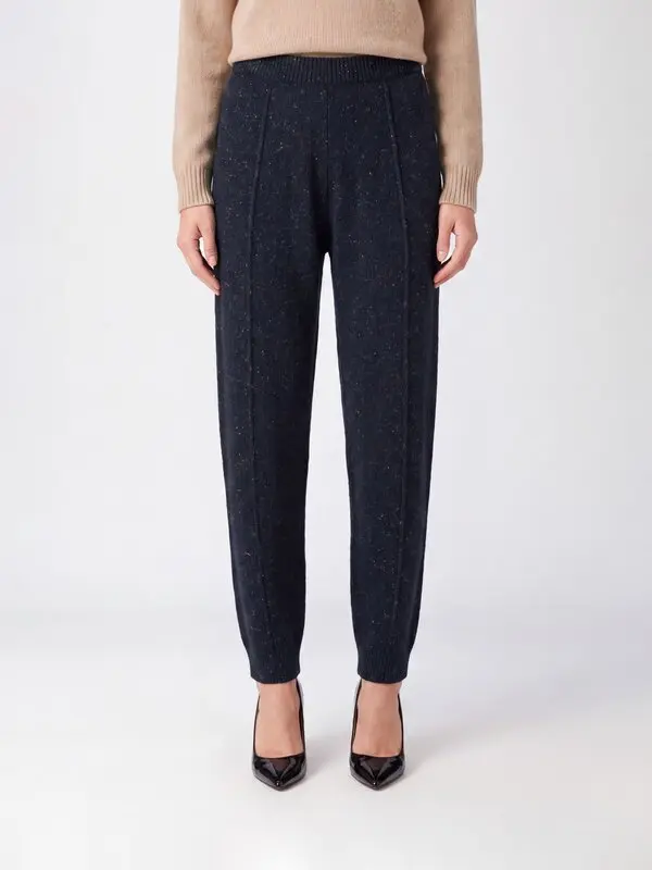 Fabiana Filippi Ribbed Knitted Trousers