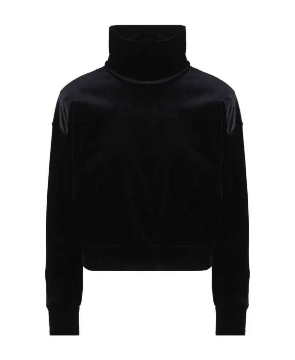 Saint Laurent Funnel Neck Long-sleeved Top