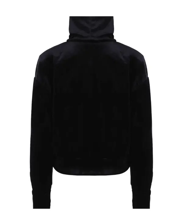 Saint Laurent Funnel Neck Long-sleeved Top