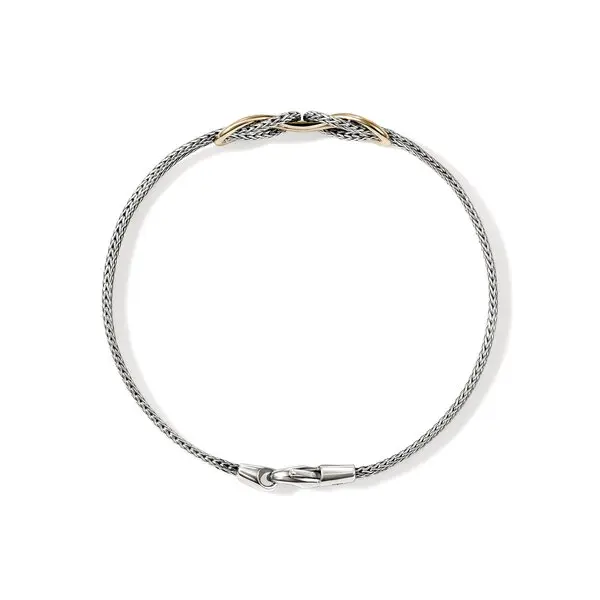 JOHNHARDY Infinite Love Knot Bracelet, Gold 3.6mm