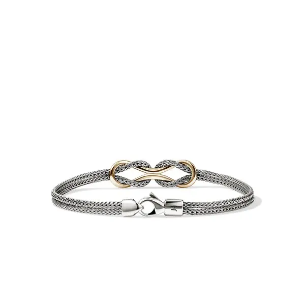 JOHNHARDY Infinite Love Knot Bracelet, Gold 3.6mm