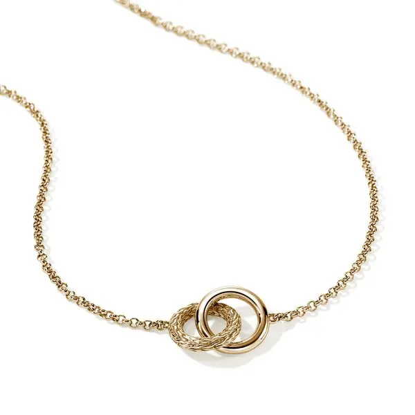 JOHNHARDY John Hardy Jh Essential Linked Necklace 2mm