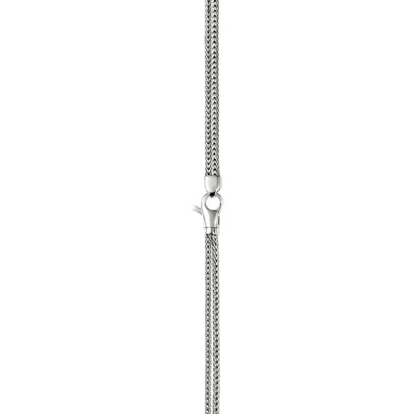 JOHNHARDY Infinite Love Knot Station Necklace, Gold 3.6mm