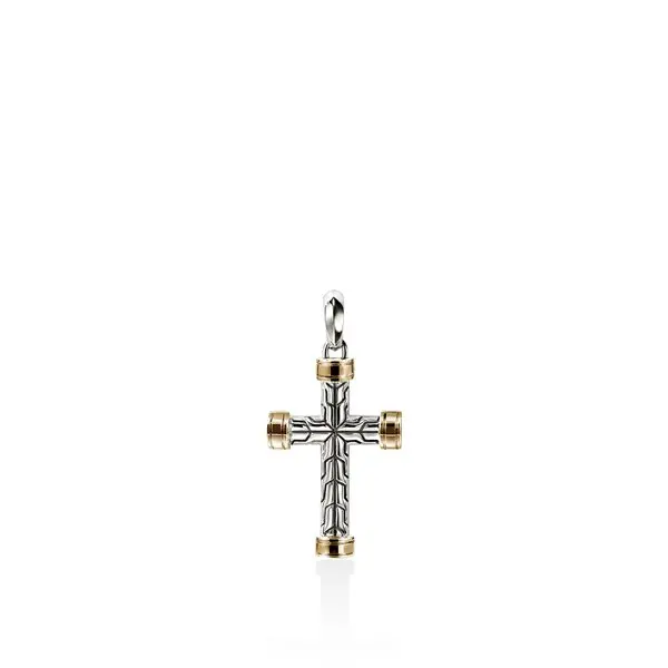 JOHNHARDY John Hardy Jh Essential Cross Pendant, Gold - Sterling Silver