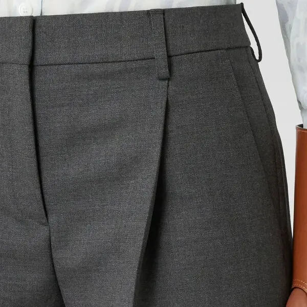 Burberry Pleat Detailed Tailored Trousers