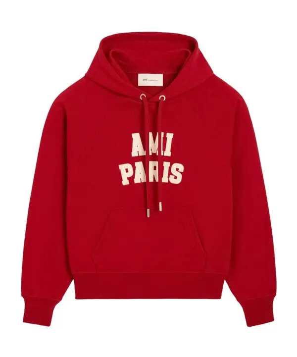 AMI Paris Embroidery Hoodie