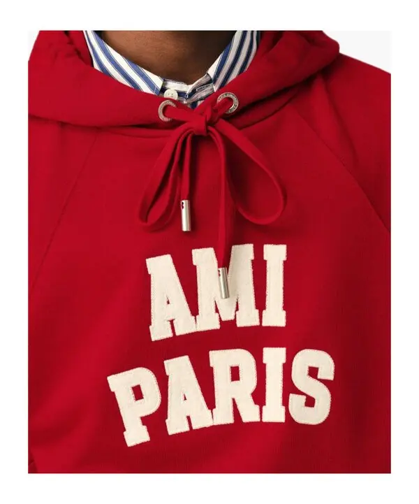 AMI Paris Embroidery Hoodie