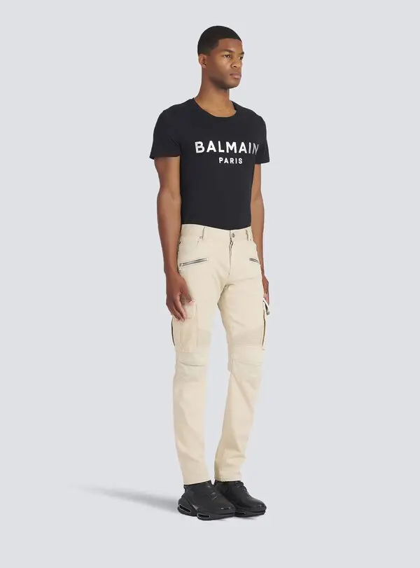 Balmain Cotton Cargo Trousers