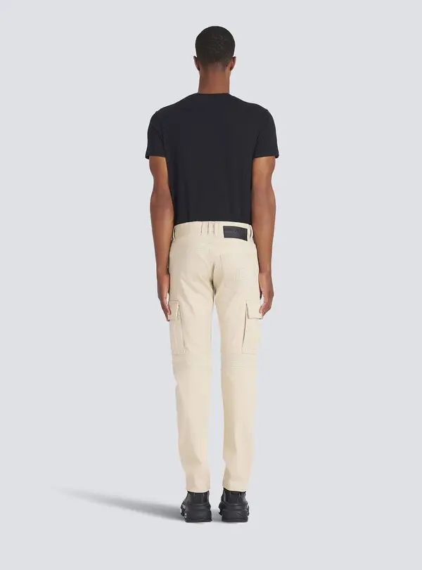 Balmain Cotton Cargo Trousers