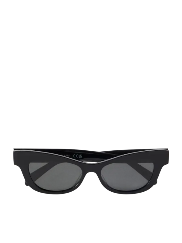 Celine Triomphe Cat-eye Acetate Sunglasses - Black