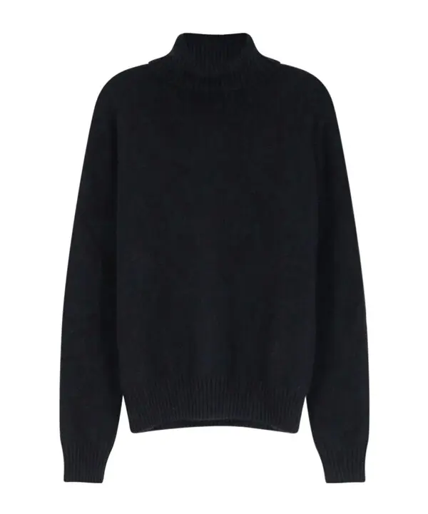 AMI Paris High Neck Knitted Jumper