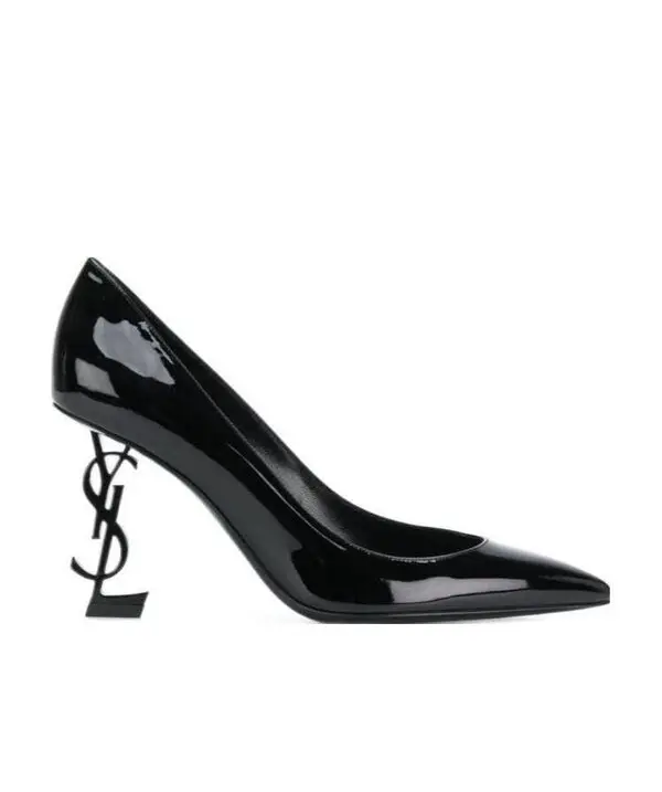 Saint Laurent Opyum Pointed Toe Pumps - Black