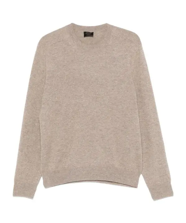 Brioni Long Sleeved Crewneck Jumper