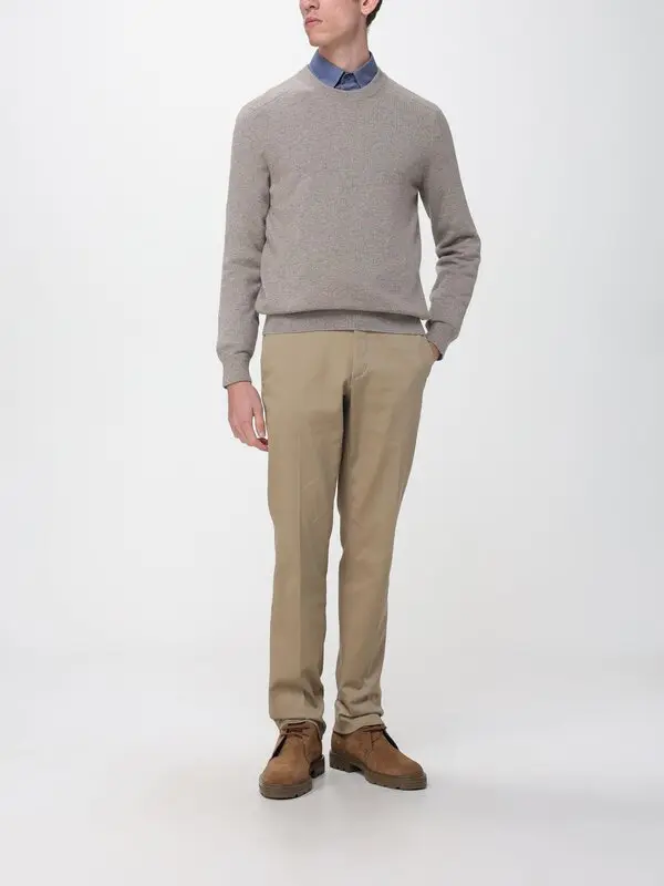 Brioni Long Sleeved Crewneck Jumper