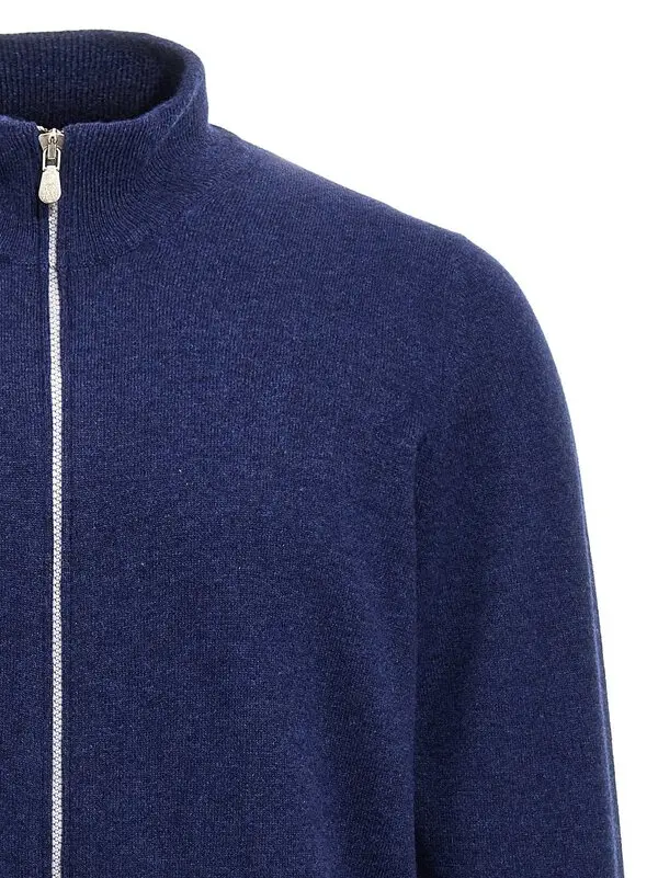 Brunello Cucinelli Zip-up Cashmere Jacket
