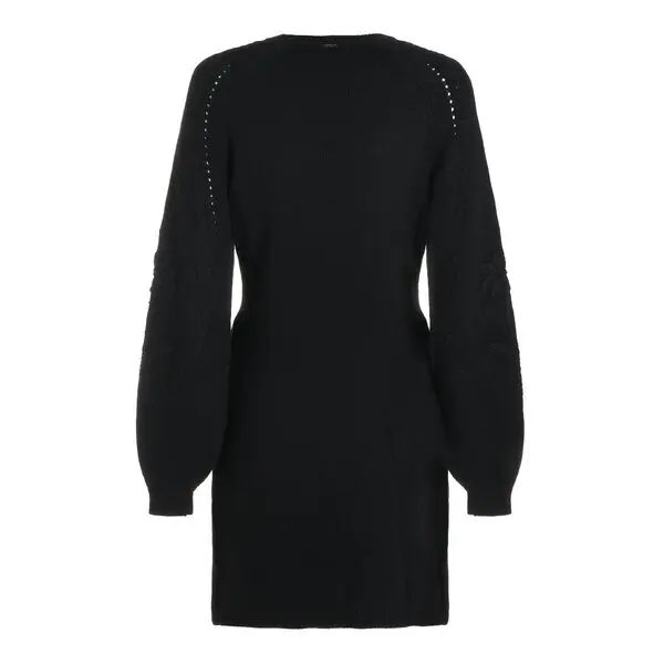TWINSET Lace Detail Knit Dress