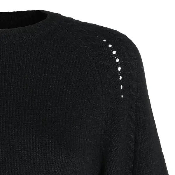 TWINSET Lace Detail Knit Dress