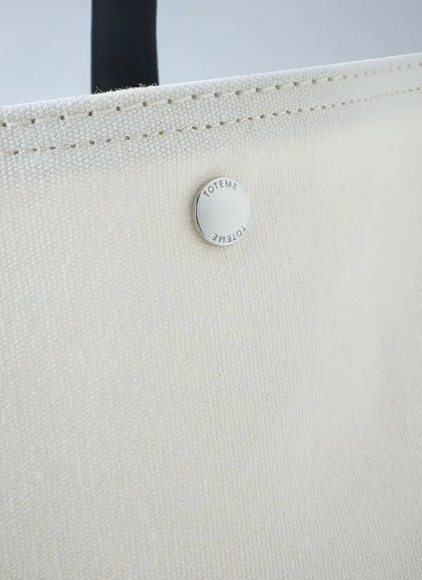 TOTEME Contrast-trim Beach Tote Bag