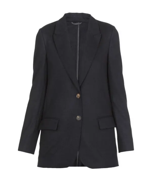 Brunello Cucinelli Single-breasted Buttoned Jacket