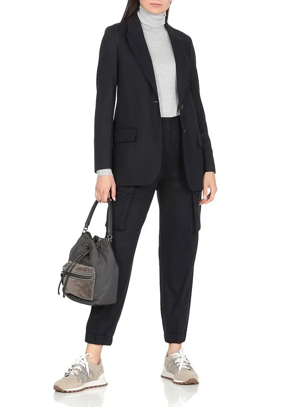 Brunello Cucinelli Single-breasted Buttoned Jacket