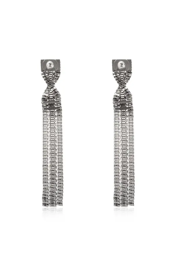 Isabel Marant Étoile Long Crystal Earrings