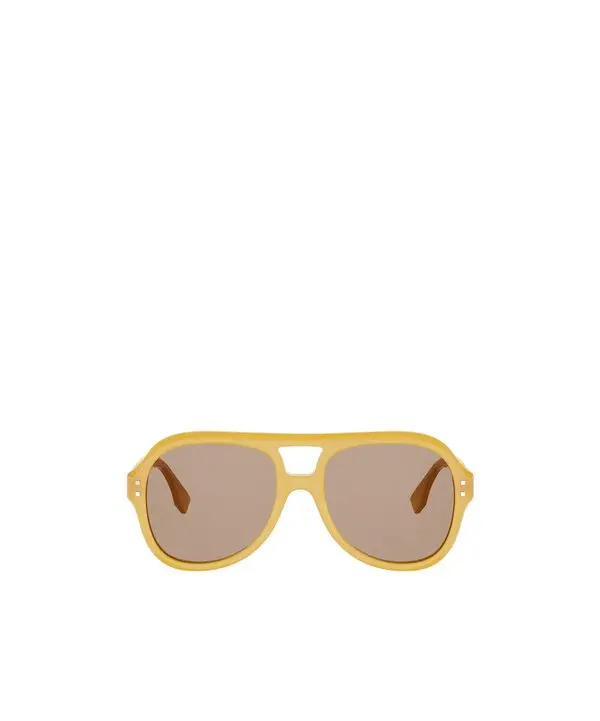 Fendi Aviator Frame Sunglasses