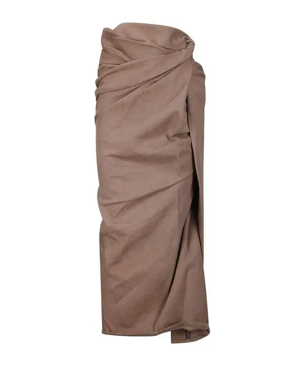 DIESEL® De-dasli Draped Midi Skirt