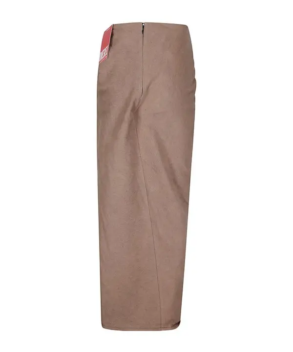 DIESEL® De-dasli Draped Midi Skirt
