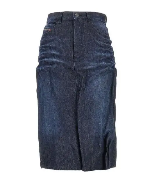 DIESEL® Back Slit Midi Skirt