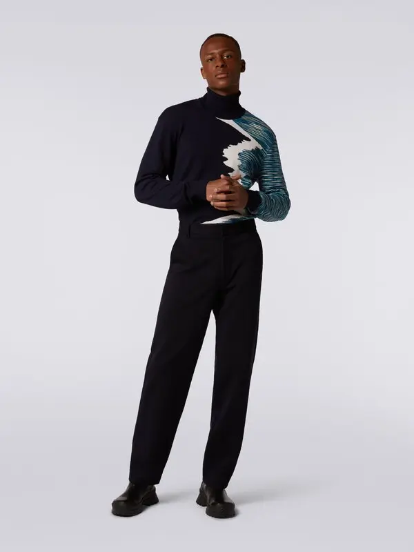 Missoni Straight-leg Wool-blend Trousers