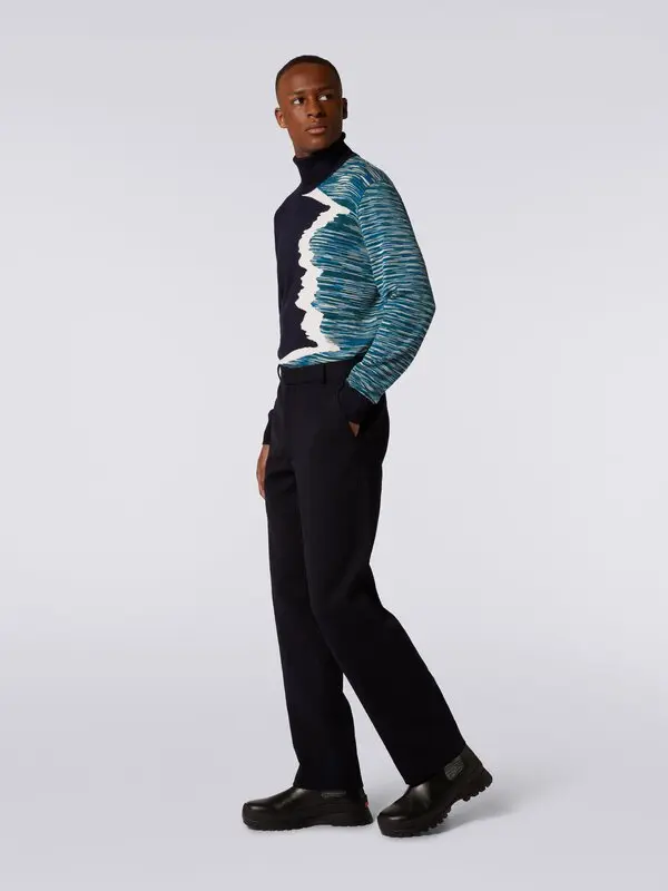 Missoni Straight-leg Wool-blend Trousers