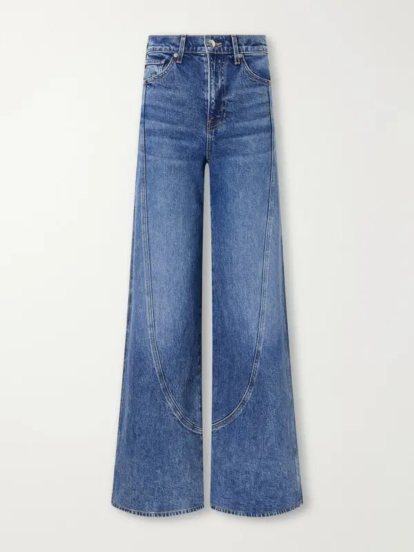 Veronica Beard Taylor Mid-rise Straight-leg Jeans - Blue