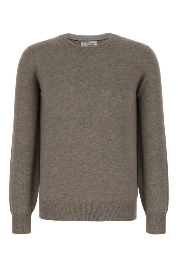 Brunello Cucinelli Crewneck Knitted Jumper - No