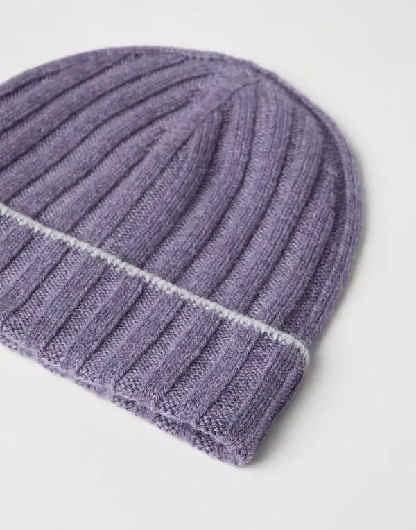 Brunello Cucinelli Turn-up Brim Ribbed Beanie