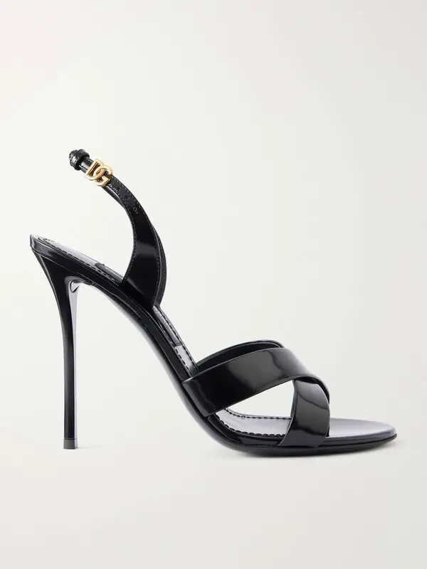 Dolce & Gabbana 105 Patent-leather Sandals