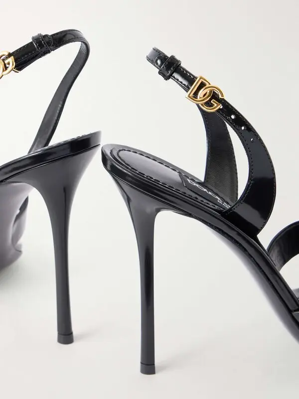 Dolce & Gabbana 105 Patent-leather Sandals
