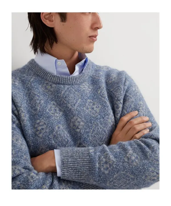 Brunello Cucinelli Patterned Crewneck Jumper