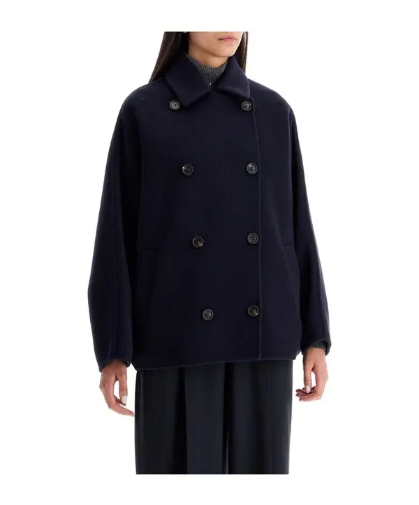 Brunello Cucinelli Double-breasted Long Sleeved Coat