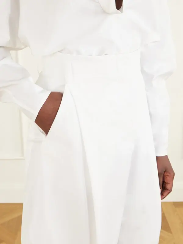 Jacquemus Miami Cotton Tapered Pants