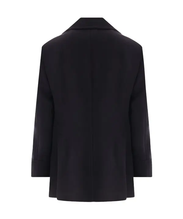 Brunello Cucinelli Double-breasted Straight Hem Coat