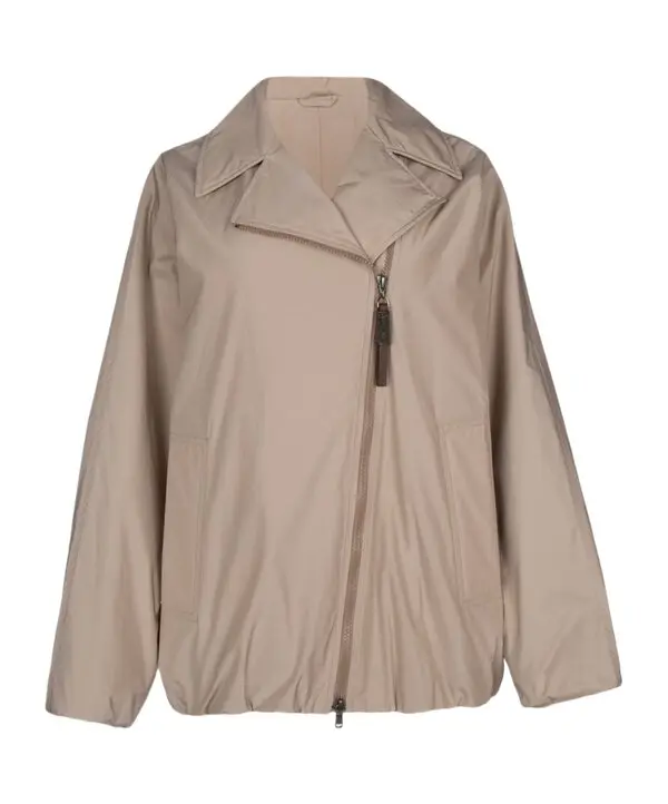 Brunello Cucinelli Long-sleeved Off-centre Zipped Padded Jacket
