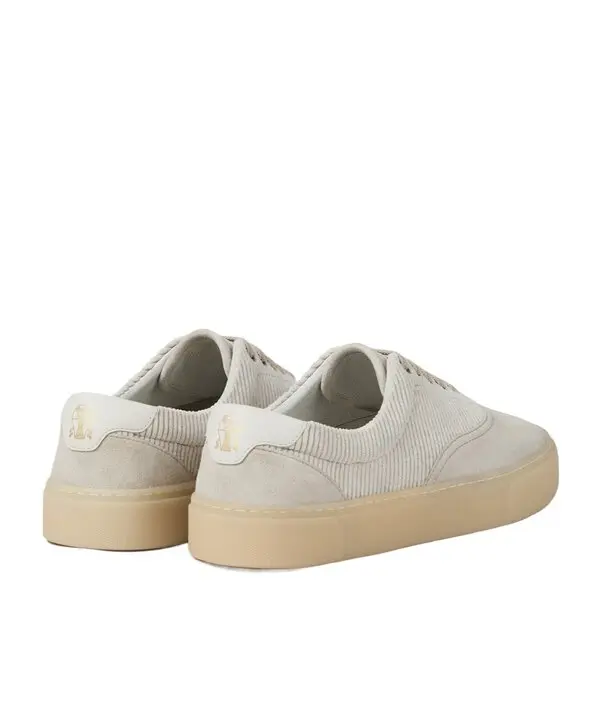 Brunello Cucinelli Panelled Suede Sneakers