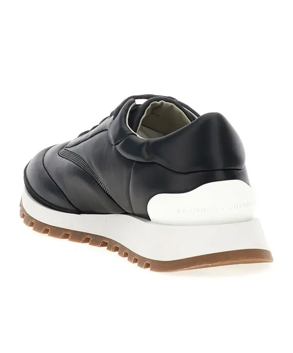 Brunello Cucinelli Monili-chain Lace-up Sneakers