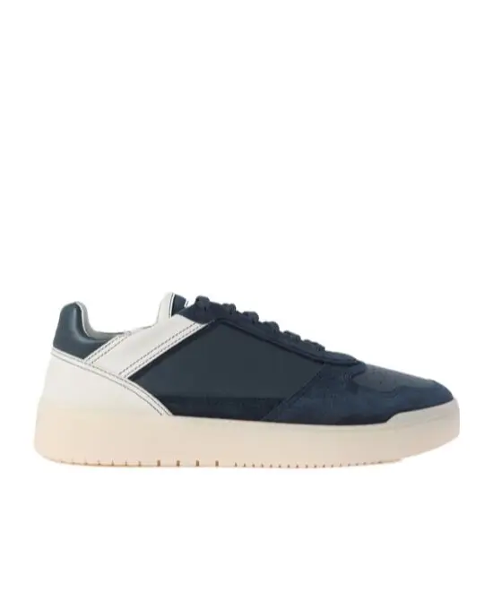 Brunello Cucinelli Panelled Lace-up Sneakers
