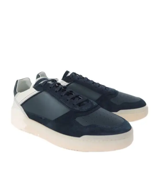 Brunello Cucinelli Panelled Lace-up Sneakers
