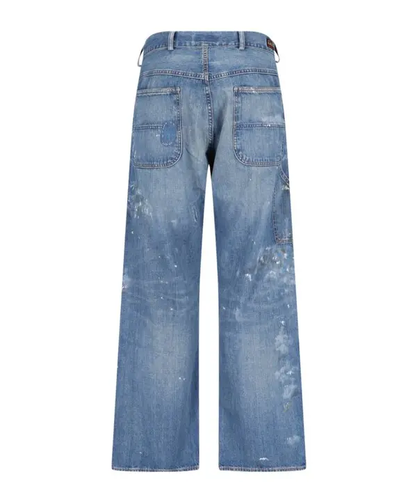 Polo Ralph Lauren Relaxed Fit Distressed Carpenter Jeans
