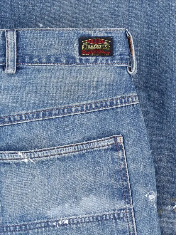Polo Ralph Lauren Relaxed Fit Distressed Carpenter Jeans