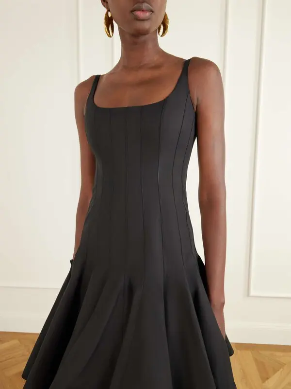 Jacquemus La Robe Agave Cotton Mini Dress